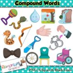 Compound Words Clipart Set 6 – Kids Approved