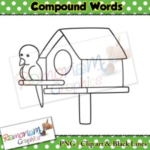 Compound Words Clip art Set 2 – Kids Approved