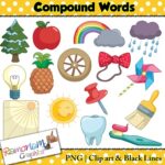 Compound Words Clipart Set 7 - RamonaM